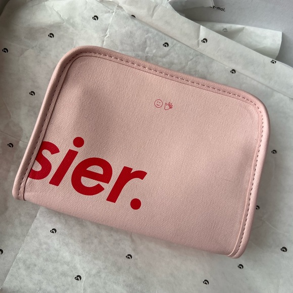Glossier | Bags | Exclusive Philly Glossier Mini Makeup Bag | Poshmark